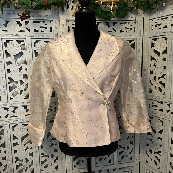 Metaphor | Jackets & Coats | Metaphor Glitzy Glamorous Champagne Gold ...